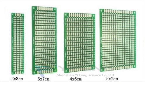 ARDUINO 5x7cm prototype pcb ARDUINO 5x7 cm double Side Copper prototype ...